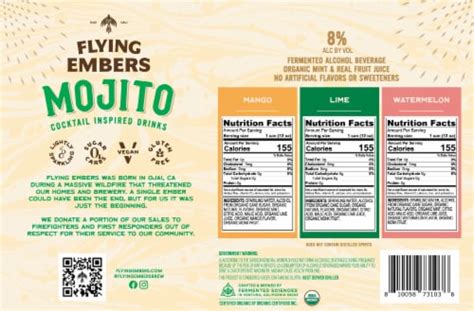 Flying Embers Mojito Variety Pack 6 Cans 12 Oz Ralphs