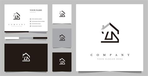 Vetor De Design De Logotipo Imobiliário Vn Inicial Vetor Premium