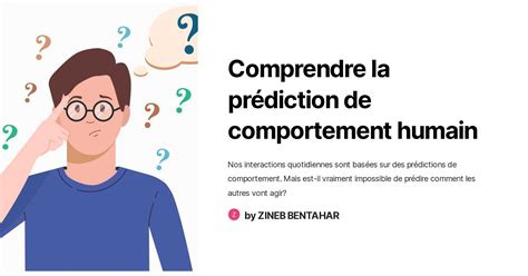 Comprendre la prédiction de comportement humain