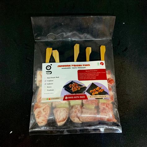 Jual Saikoro Beef Wagyu Frozen Food Isi 5 Tusuk Homemade Halal