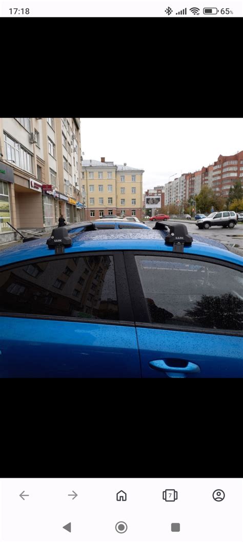 LUX CITY — багажник на крышу с крепежом Rio17 — KIA Rio (4G), 1,6 л ...