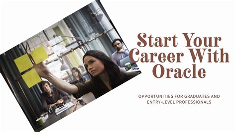 early oracle careers opportunities for graduates fresher to entry level