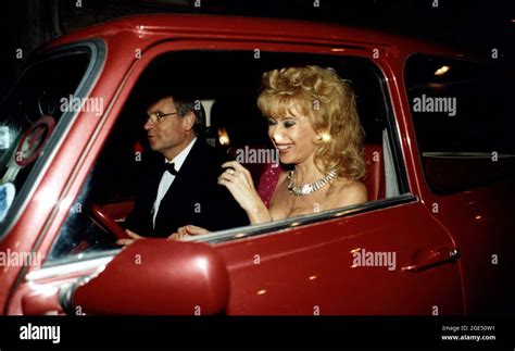 London Uk Library Early 1990s Sally Farmiloe And Jeffrey Archer At Stringfellows Nightclub