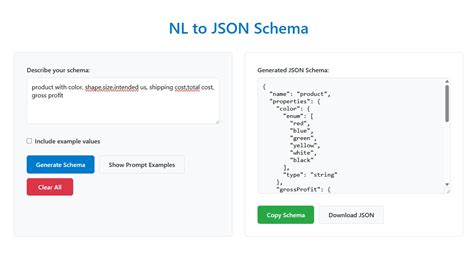 Turn English Into Json Schema Instantly And Offline Local Offline Ai