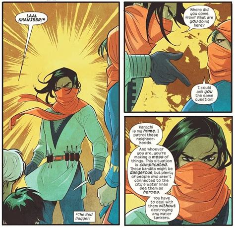 Who Is Red Dagger In Ms Marvel Aramis Knight Comics Role Explained