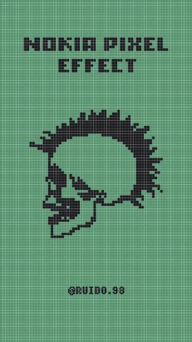 Nokia Pixel Effect Tutorial Tutoriales De Diseño Gráfico