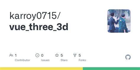 Github Karroy0715vuethree3d