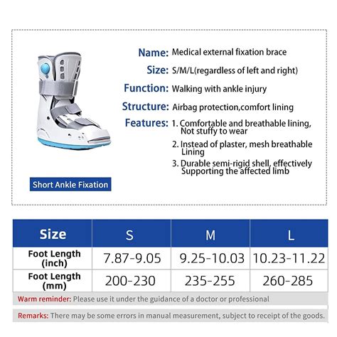Shuyan Jiao Air Cam Walker Fracture Boot Orthopaedic Boot For