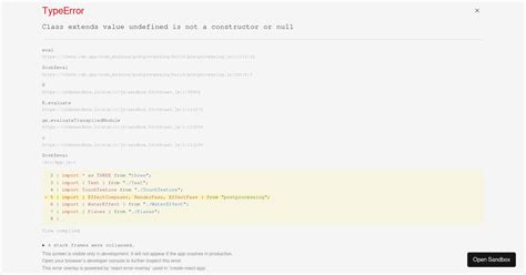 Water Distortion Effect Codrops Codesandbox