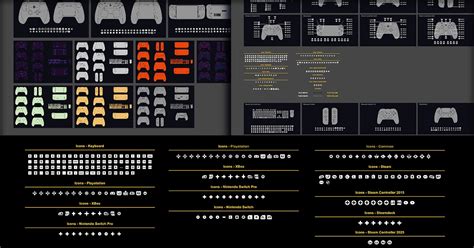 Controller Overlays Gui Kit 2d Gui Unity Asset Store