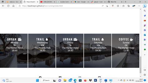 Github Baselineprolove Running A Website For A Dublin Based Running