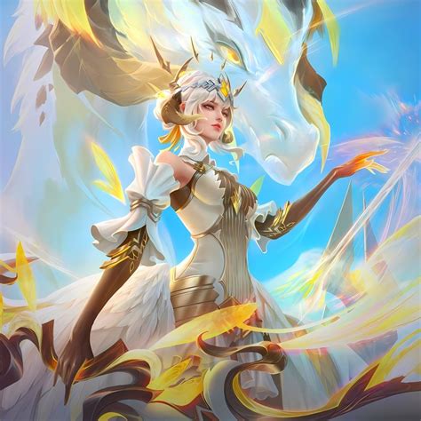 New Skins Splash Art Telannas Aov X Hok Anime Background Game Art Illustration