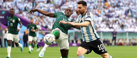 Argentina De Messi Leva Virada Da Arábia Saudita Na Estreia