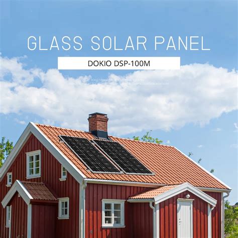 Dokio 18v 100w Solar Panel Waterproof Monocrystalline Silicon Solar
