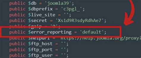 How To Enable Joomla PHP Error Reporting Knowledge Base ScalaHosting