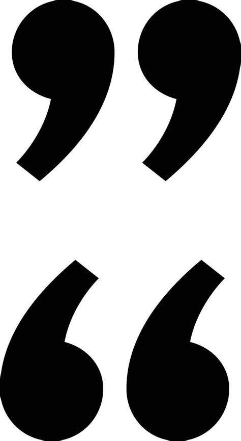 Double Quote Icon Vector Quotation Mark Symbol Isolated On White Background 26468769 Vector