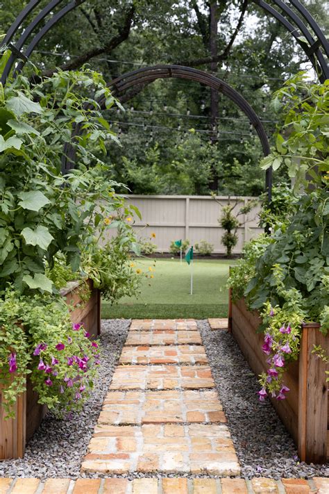 Vegetable Garden Path