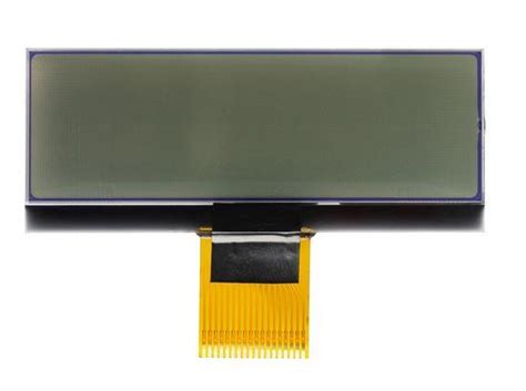 China FSTN Positive Transflective 122 32 Dots Matrix FSTN Graphic LCD