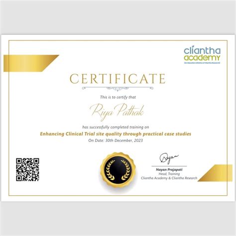 Riya Pathak On Linkedin Happy To Share Certificate Of Completion Of
