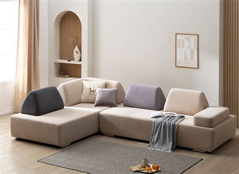 베니시모 로이 모듈형 3인용 4인용 코너쇼파 아쿠아클린 기능성 패브릭소파