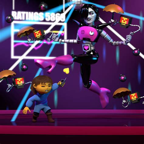 Mettaton Ex Fight Undertale C4d By Moisogs On Deviantart