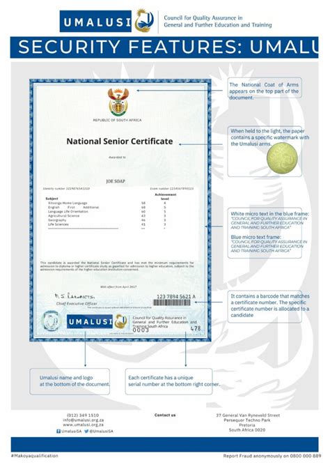 The Importance Of Accurate Information And Obtaining Your Umalusi Certificate Pure Placements