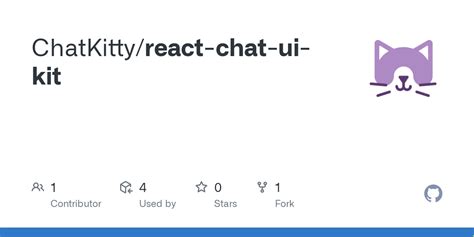 Github Chatkittyreact Chat Ui Kit