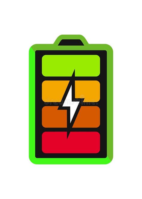 Vector Battery Charge Indicator Stock Vector Illustration Of Electricity Indicator 276611901