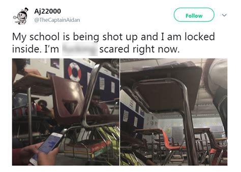 Scared Students Record Moments Inside School During Active Shooting