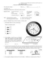 4X1 Quiz On Circular Motion And Gravitation Doc 4X1 Quiz On Circular Motion And Gravitation