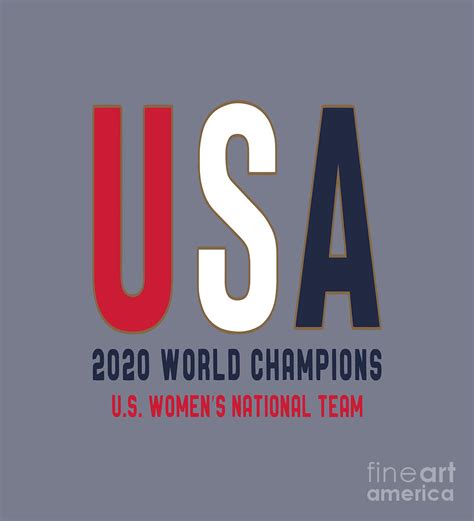 Uswnt Digital Art By Nami Nameera Fine Art America