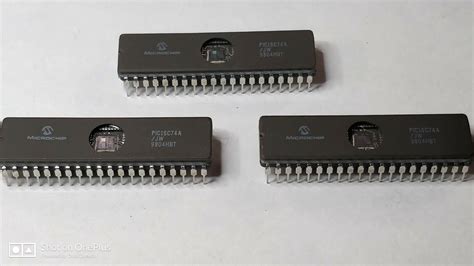 Pic16c74ajw Microchip Microcontroller Eprom X 1 Pc For Sale Online Ebay
