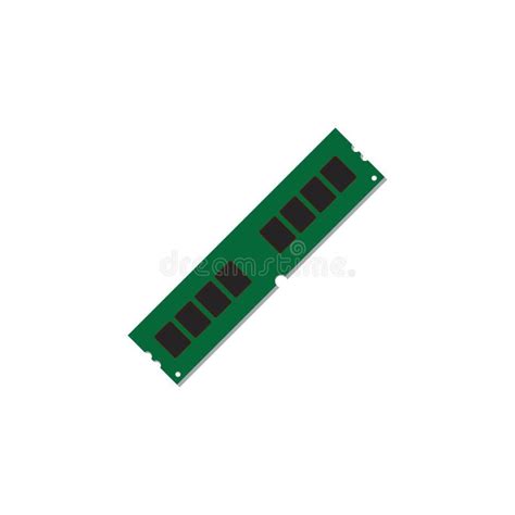 Computer Ram Icon Stock Vector Illustration Of Storage 256902101