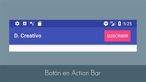 Android Studio Botón en ActionBar Video YouTube