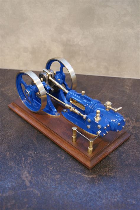 Horizontal Model Of A Steam Engine Pse Etsy