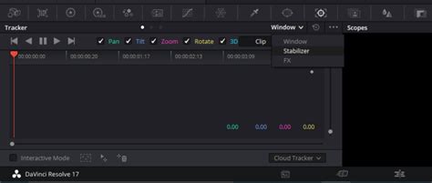Easy Video Stabilization In DaVinci Resolve Technique
