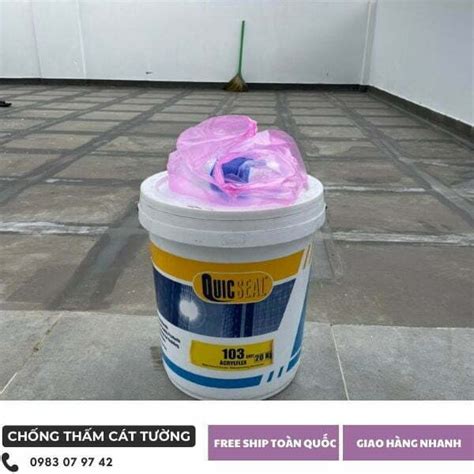 Quicseal 103 Khắc Tinh Của Thấm Nước Tường Ngoài Nhà