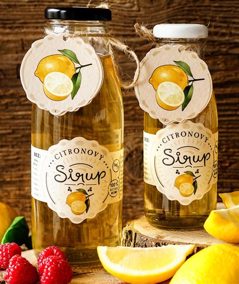 Citronový sirup - 100% ovocný koncentrát - Slaskoukjidlu.cz