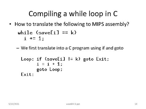 Mips Coding Review Shifting Shift Left Logical Sll
