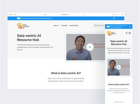data centric ai resource hub using gatsby and headless wordpress