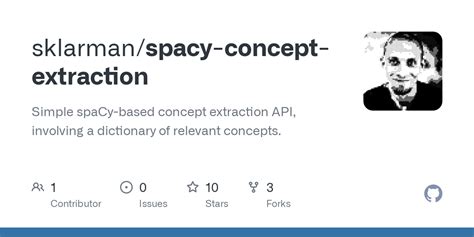 GitHub Sklarman Spacy Concept Extraction Simple SpaCy Based Concept Extraction API Involving