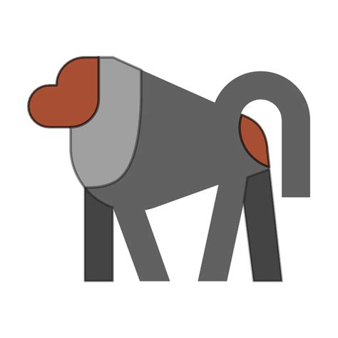 Baboon Vector Svg Icon Svg Repo