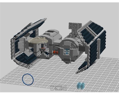 Lego Moc Tie Bomber Reloaded By Gdgourou Rebrickable Build With Lego