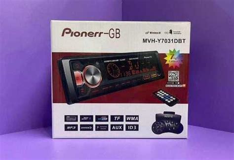 Автомагнитола Pioneer MVH-Y7031DBT Характеристики | Festima.Ru ...