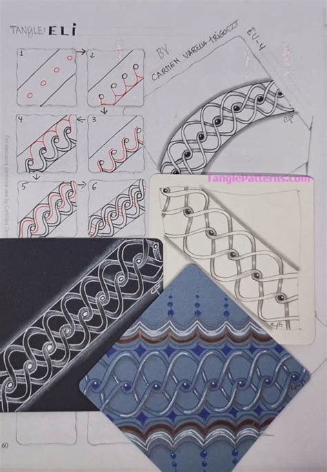 How To Draw ELI TanglePatterns