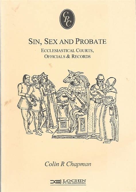 Sin Sex Probate CHAPMAN Colin R Devon Family History Society