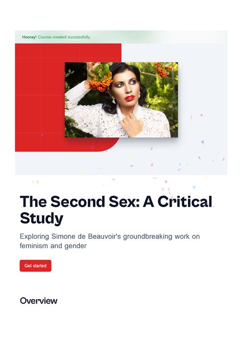 The Second Sex A Critical Study The Second Sex A Critical Study