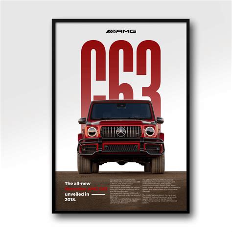 Poster Mercedes Amg G63 Posterz