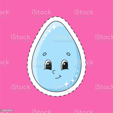 帶輪廓的貼紙卡通人物彩色向量插圖在顏色背景上隔離設計範本向量圖形及更多俄羅斯圖片 俄羅斯 剪裁圖 剪貼畫 Istock