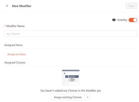 How To Add Edit The Name Of Your Modifier Menus